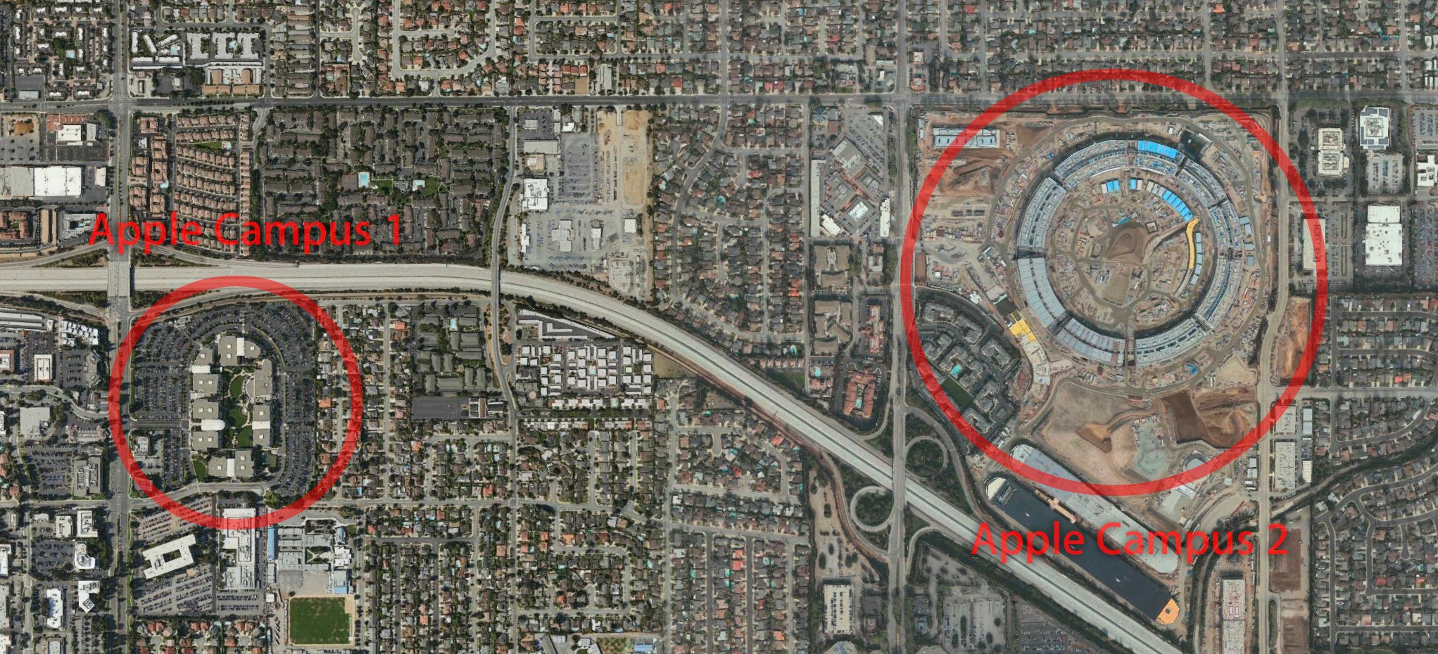 Apple Headquarters Map