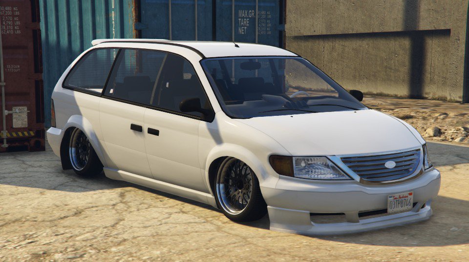 Slammed Minivan