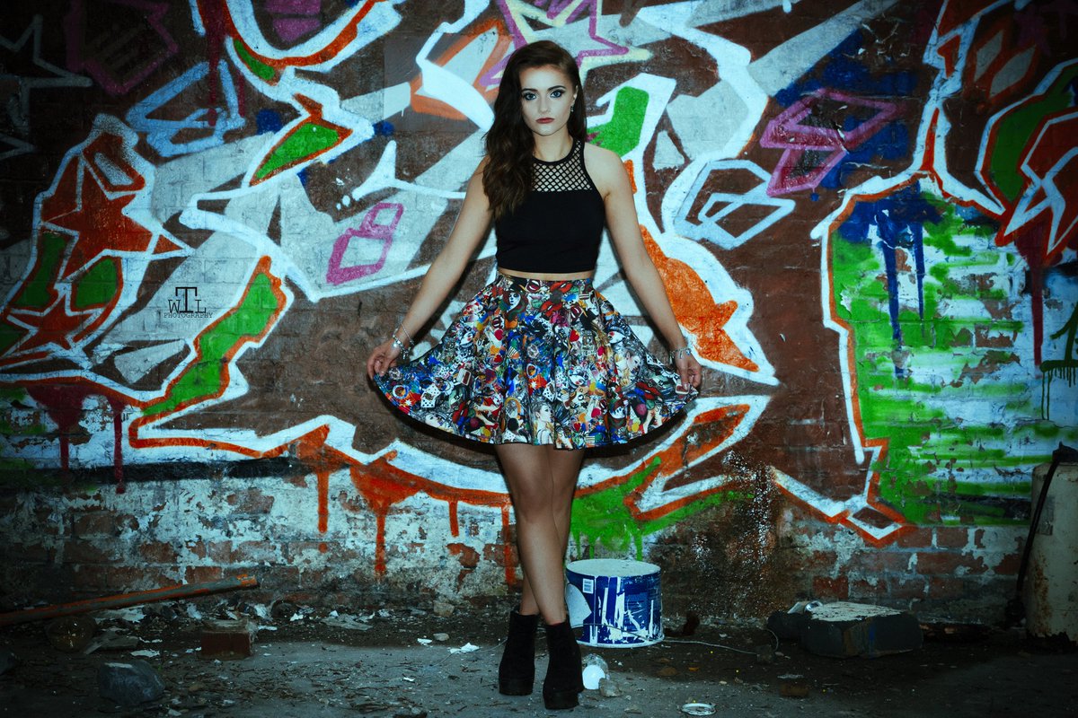 Graffiti Model Photography