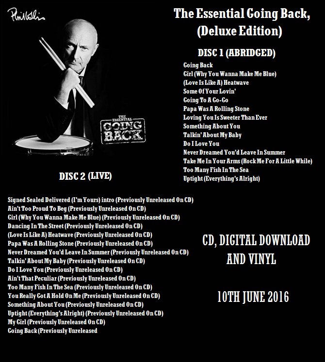 Phil Collins Going Back