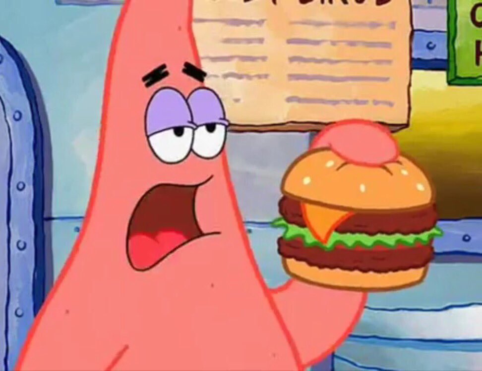 Patrick Star Eating
