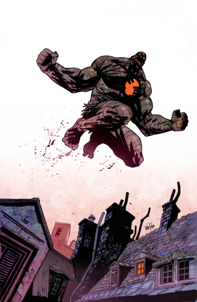 「Rumble #12 cover. Drawn and colored by y」|James Harrenのイラスト