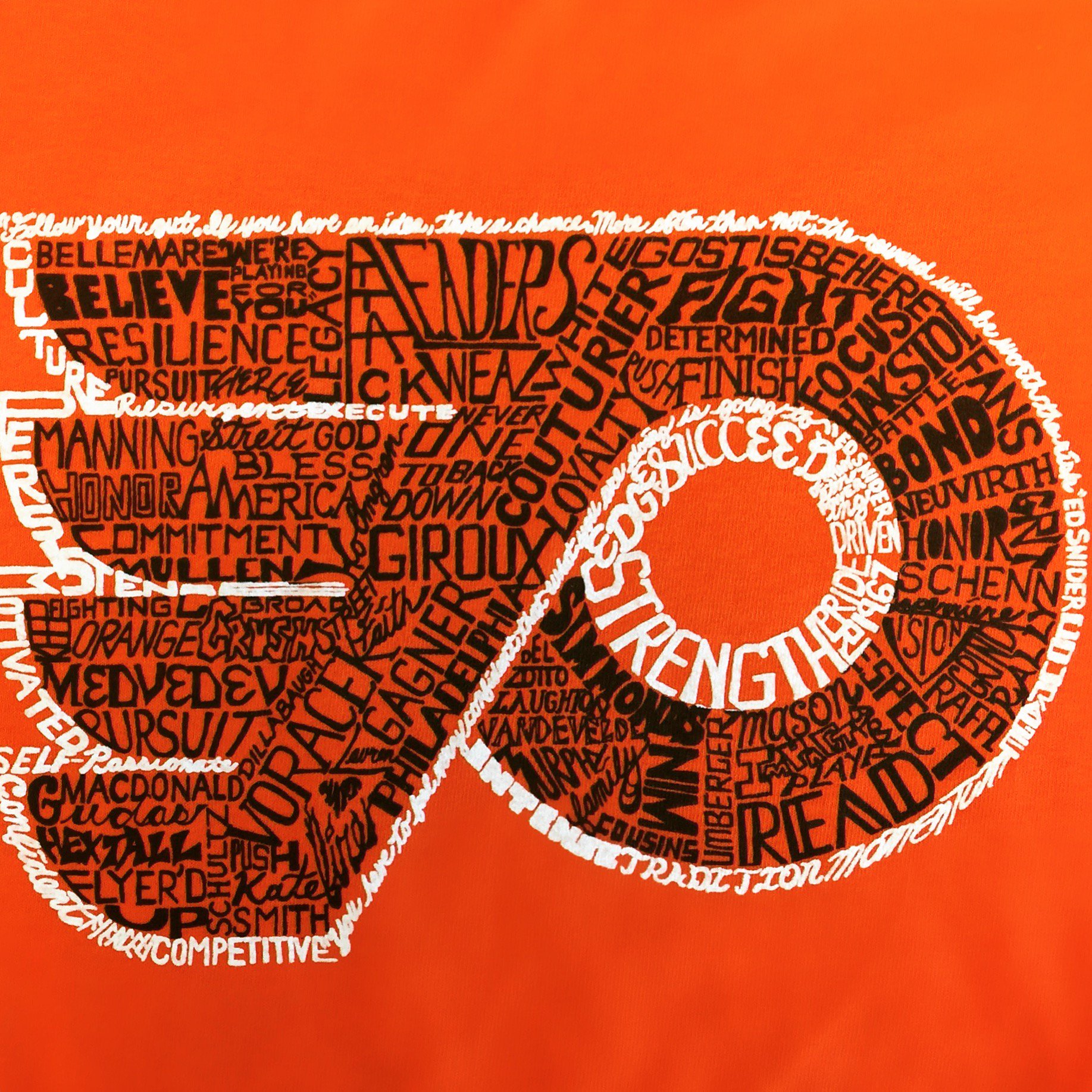 Flyers Logo Outline