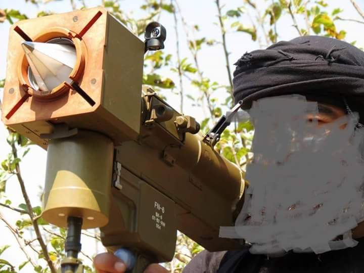 Purported new MANPADS pics: Ahrar al-Sham fighter posing with Chinese ...