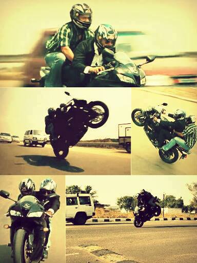 Mankatha Ajith Bike Stills