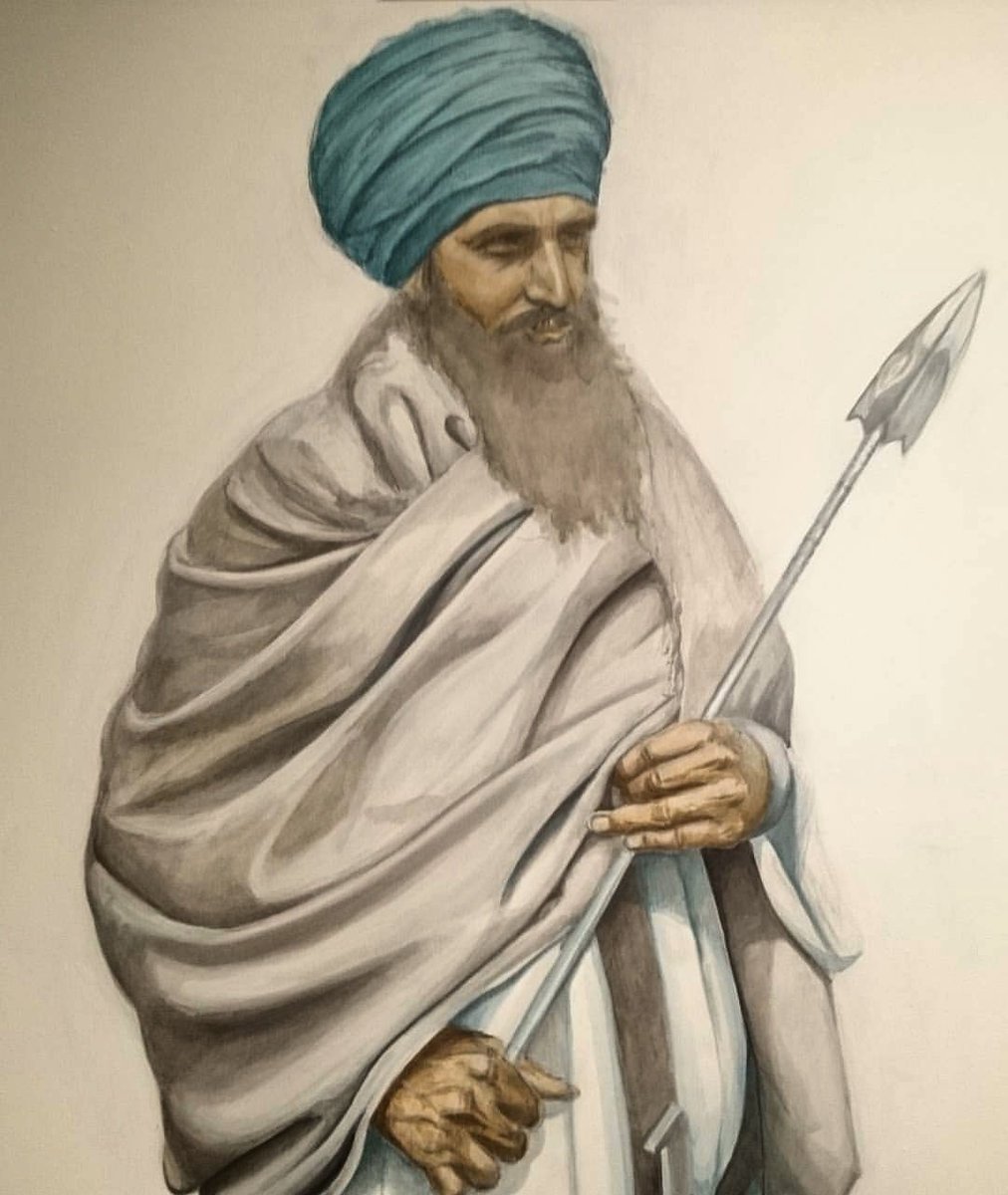 Sant Jarnail Singh Bhindranwale Drawing