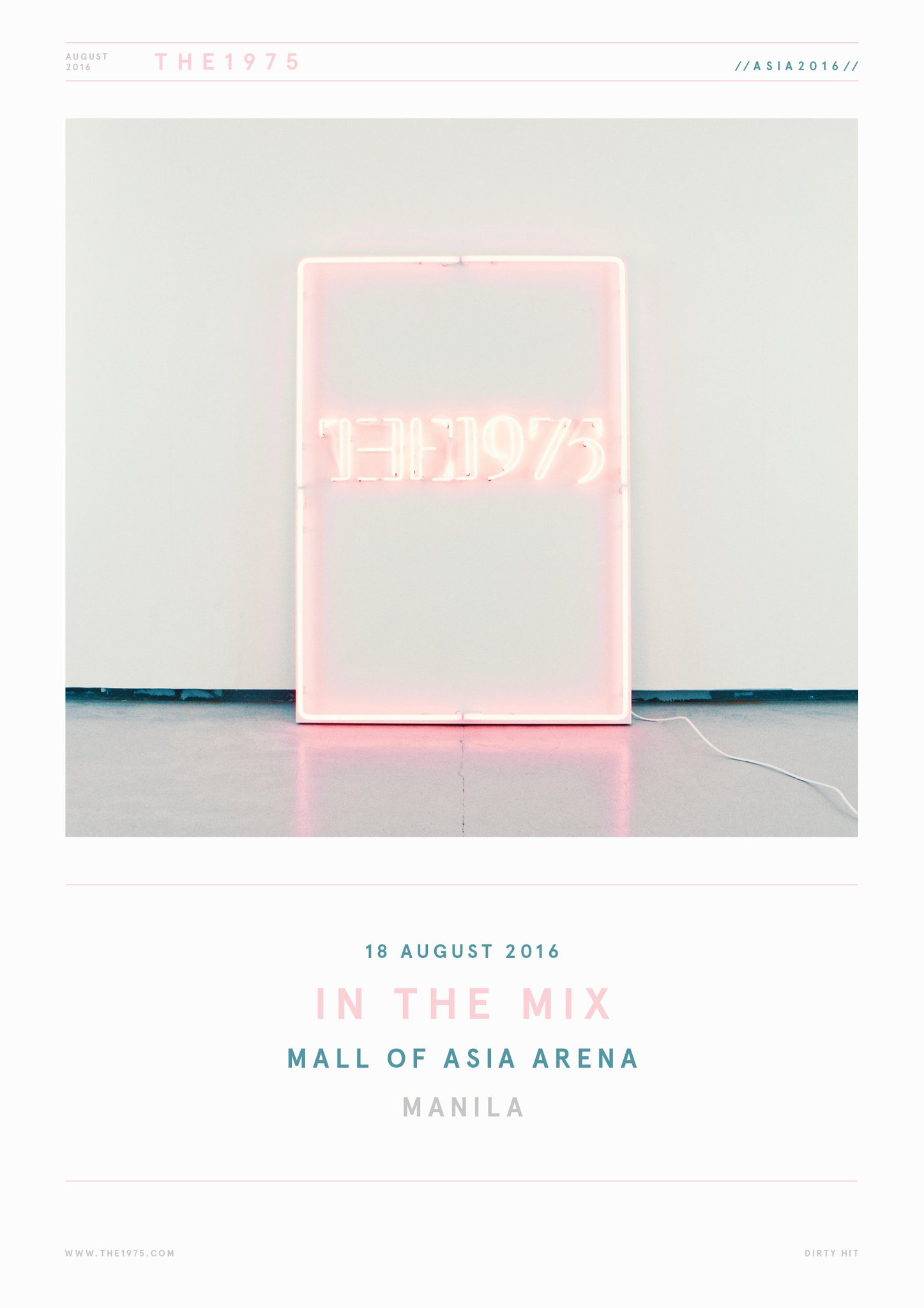 The 1975 Logo Rectangle