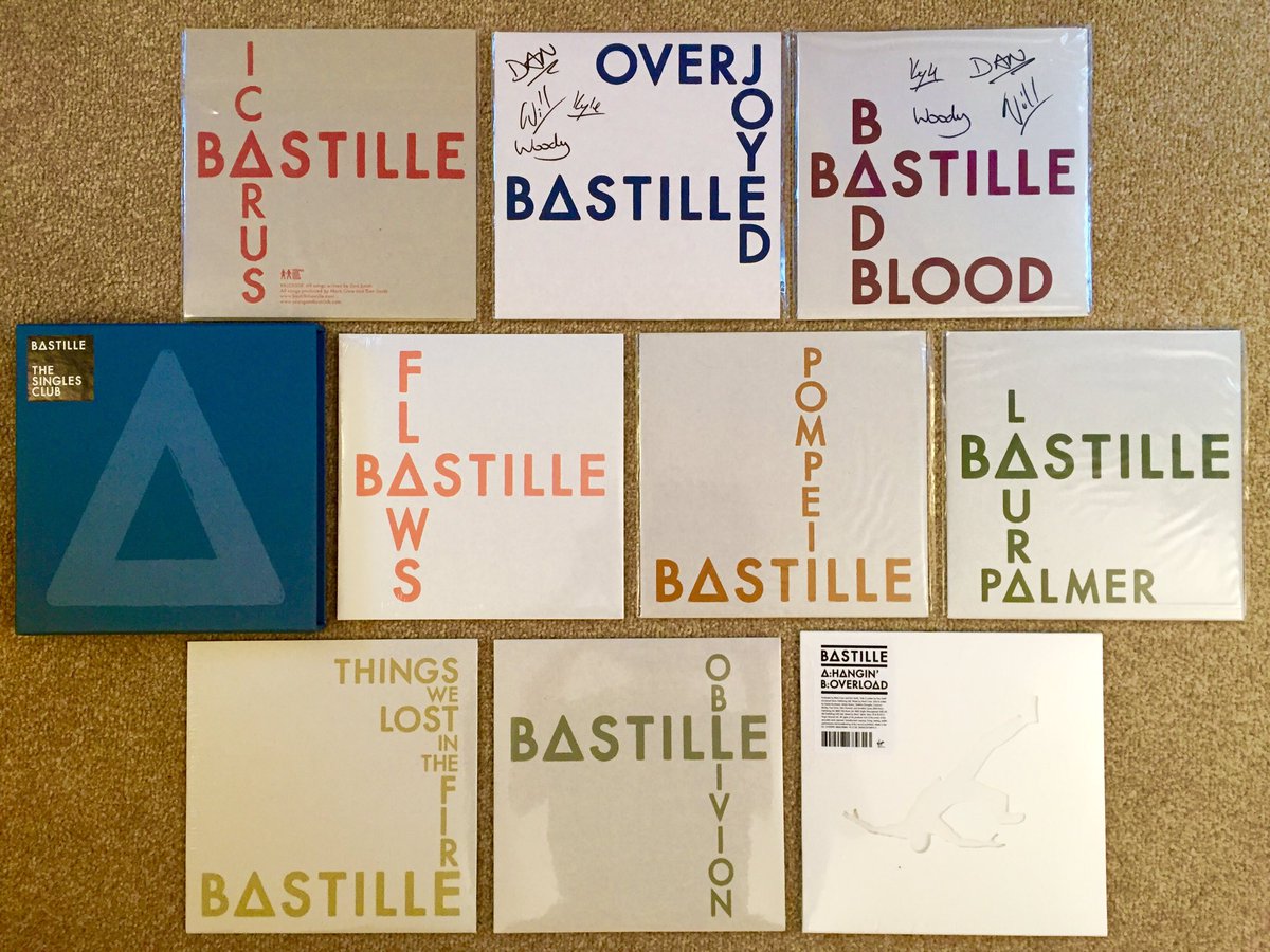 Bastille discography collection: Found on Twitter, approaching ...