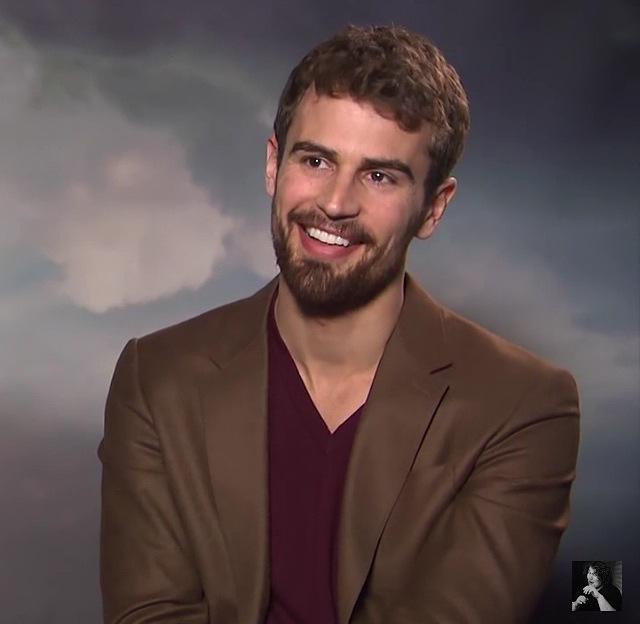 Theo James Smiling