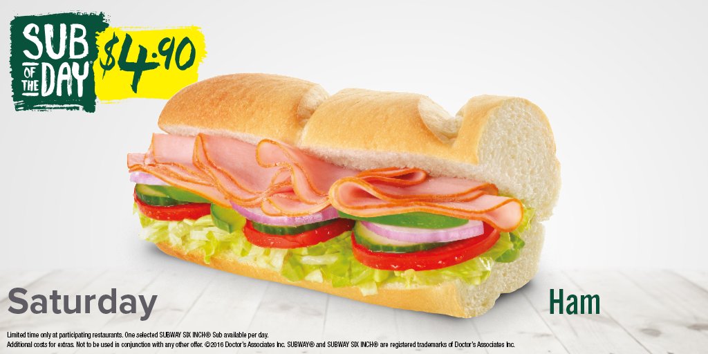 Ham And Cheese Subway