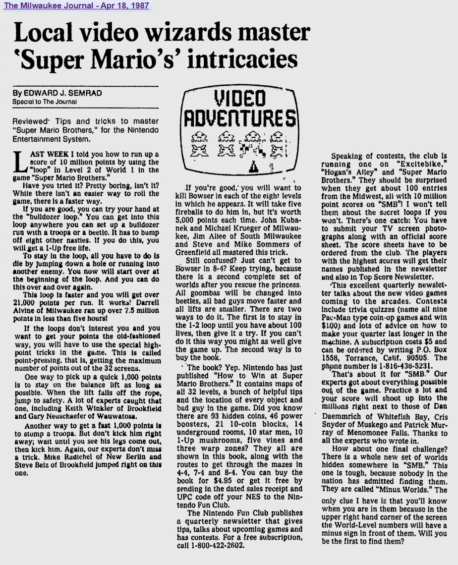 Ed Semrad: Nintendo fails to get its act together (Original article Aug ...