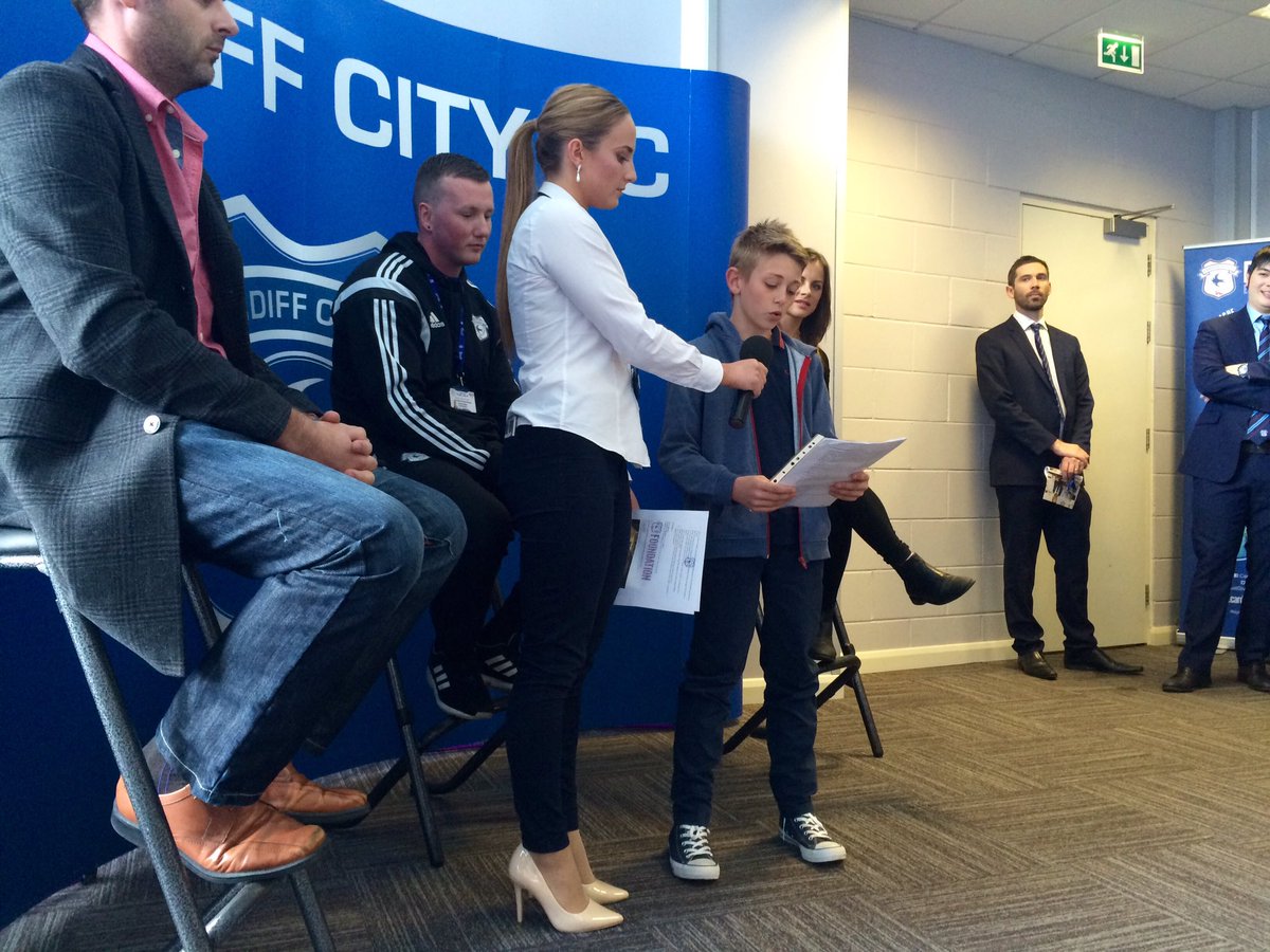 11 year old Liam reads a poem inspired by his experiences with CCFC ...