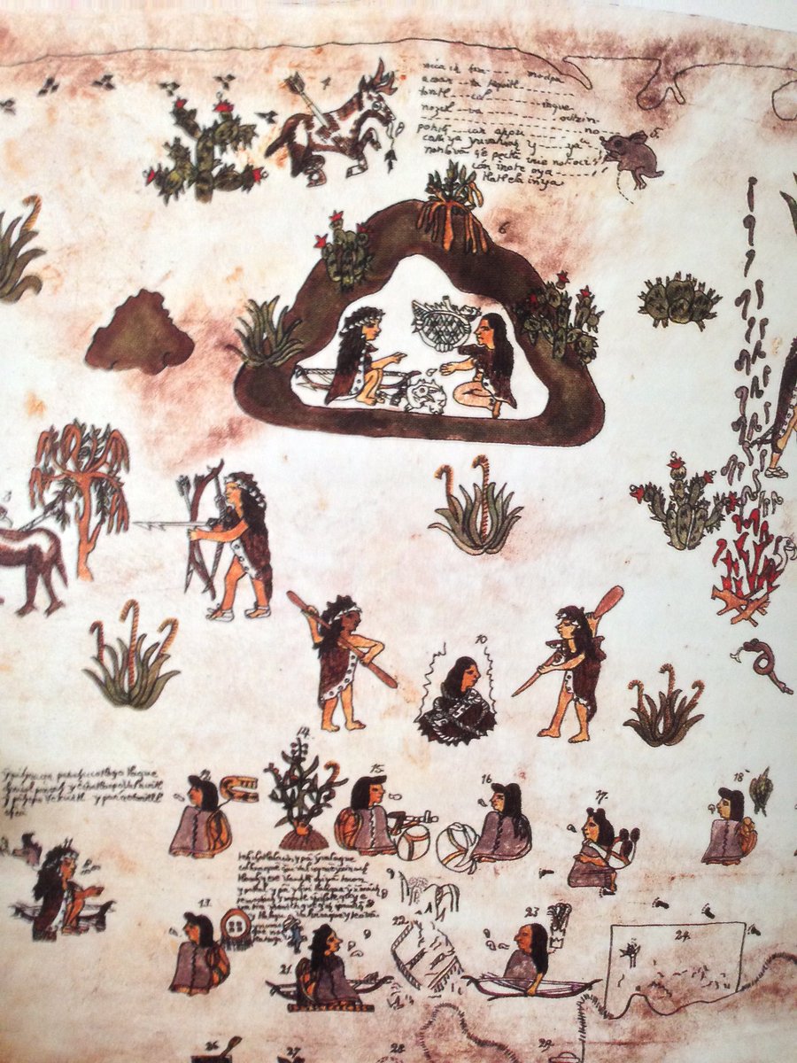 Dos hermosas imagenes del codice Quinatzin. En una aparece el palacio ...