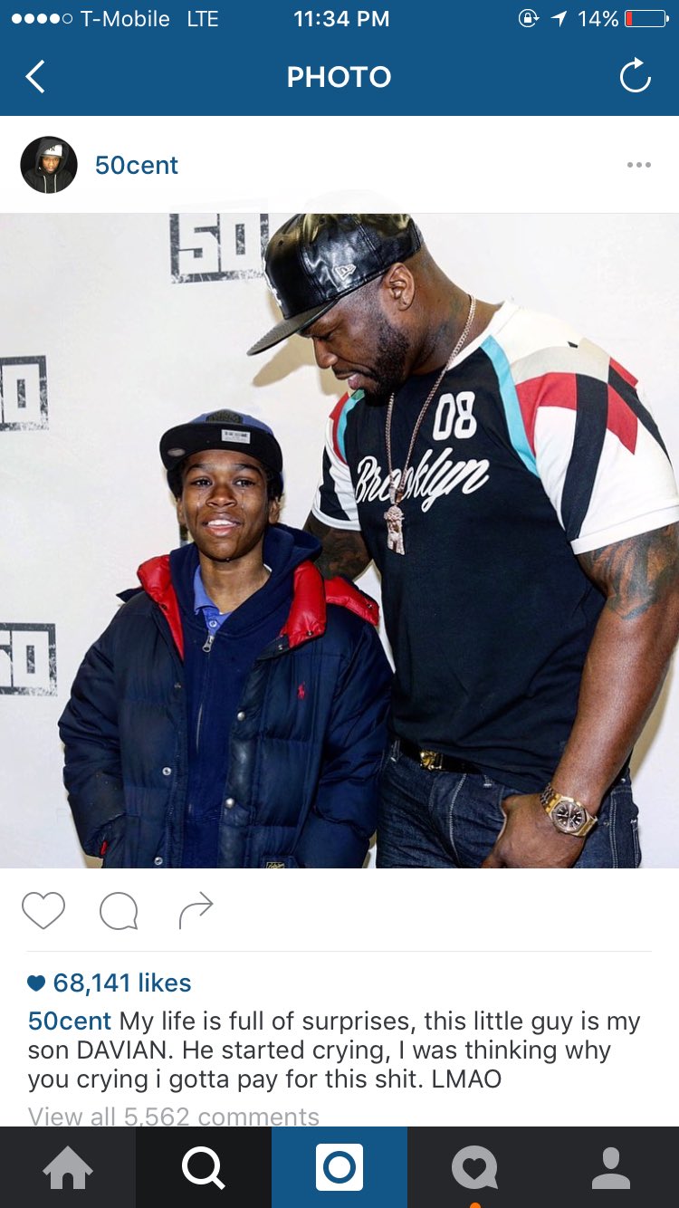 50 Cent Crying