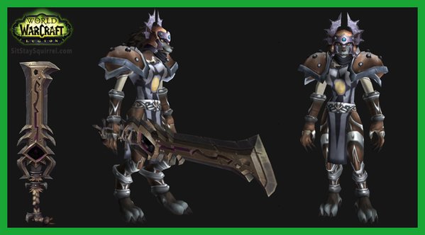 Female Worgen Warrior