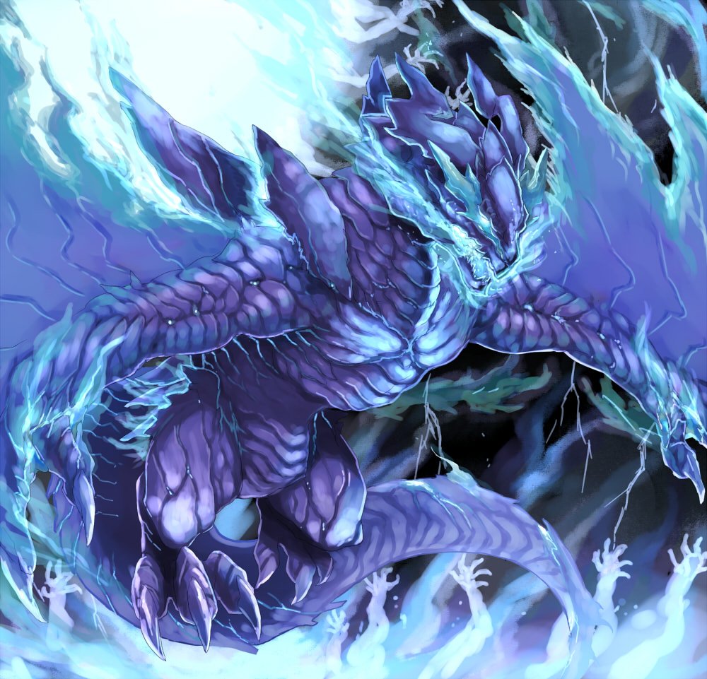 Blue Fire Demon
