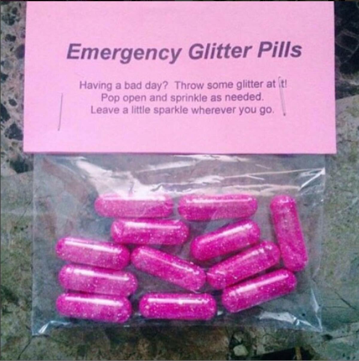 Glitter Pills