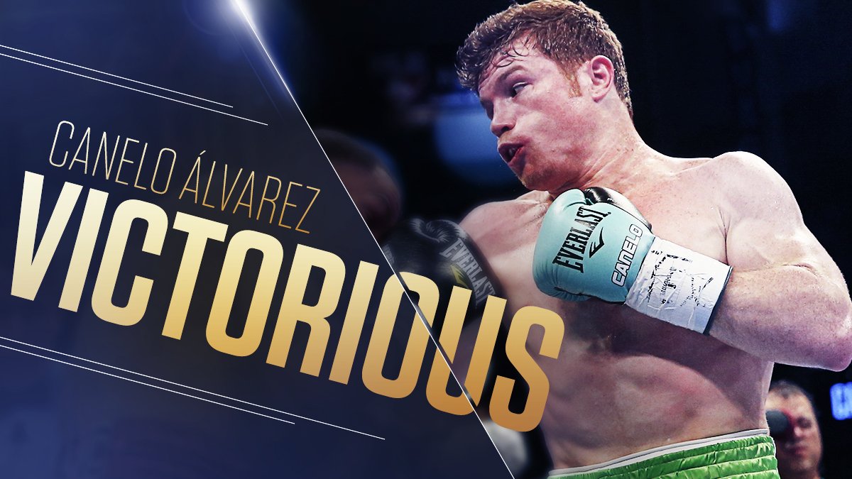 Canelo Álvarez knocks out Amir Khan for the win! 33rd career knockout ...