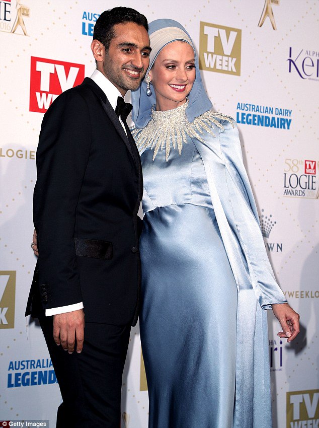Waleed Aly and Susan Carland are couple goals Logies | Daily Mail ...