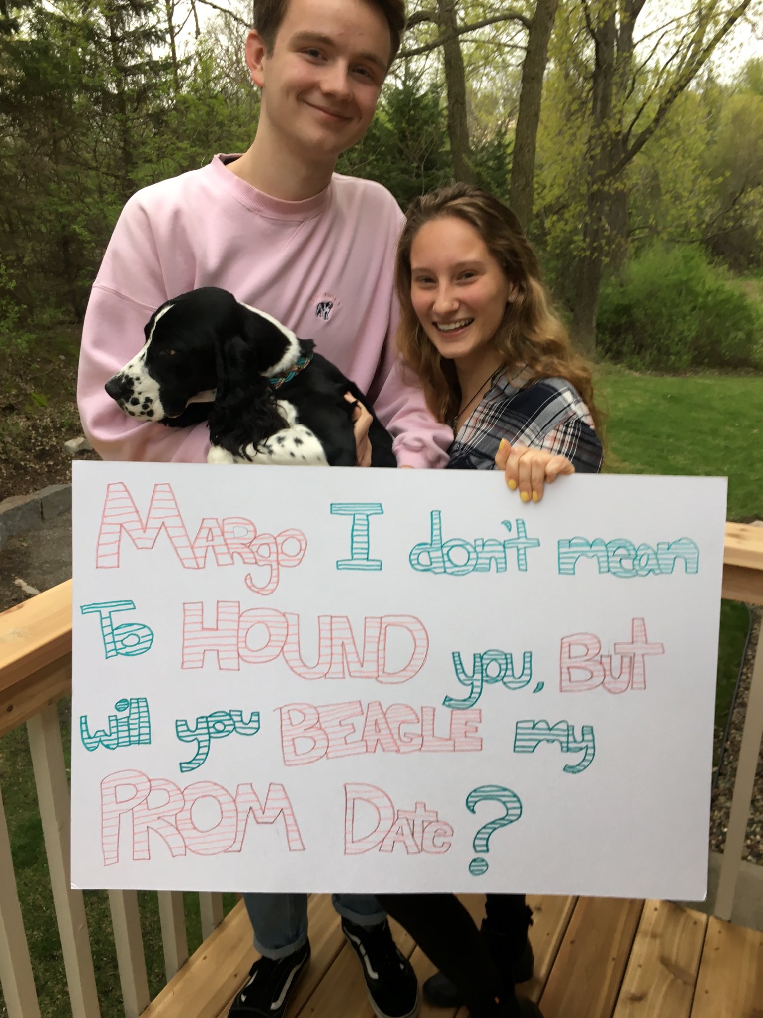 Puppy Prom Proposal
