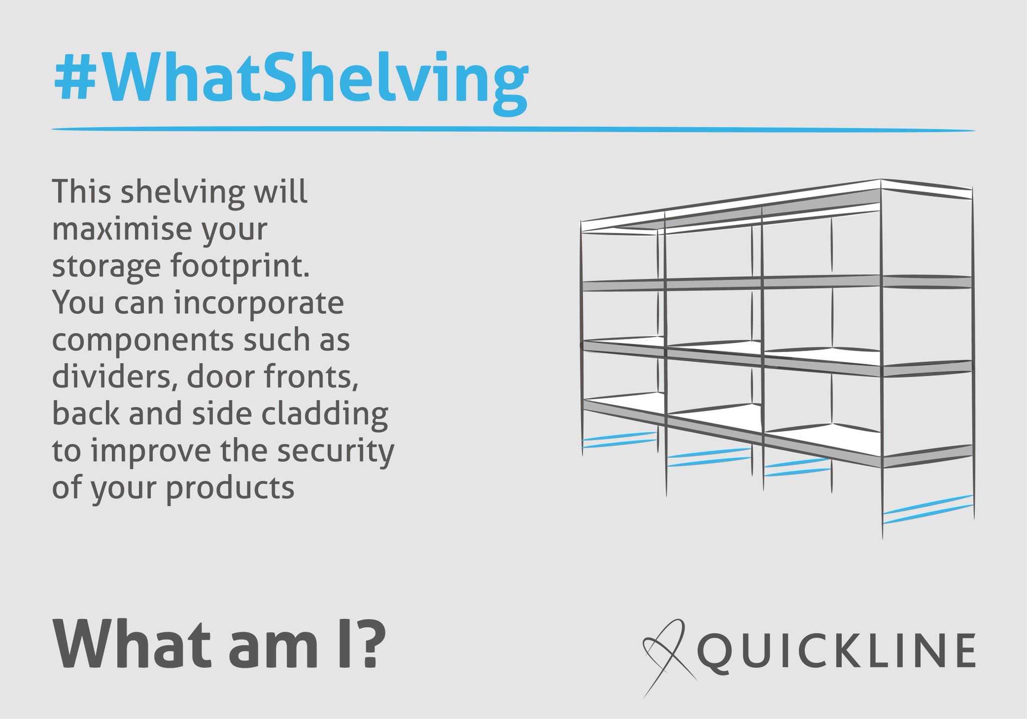 QUICKLINE STORAGE on Twitter: "Do you know what #shelving this is? RT for Long Span or Like for ...