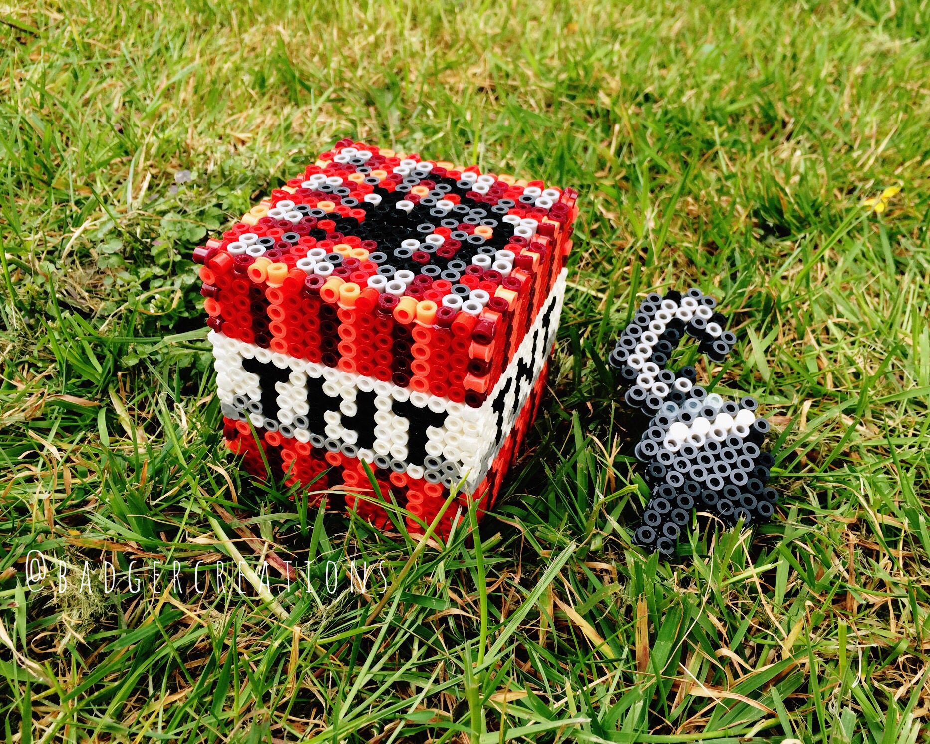 Minecraft Perler Beads Tnt