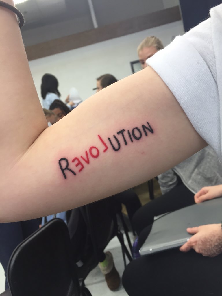 Revolution Love Tattoo