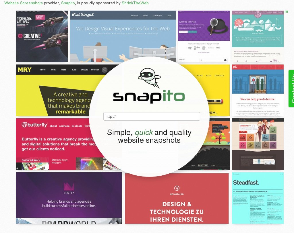 Snapito! on Twitter: "Ever wanted a quick, FREE way to make a web page screenshot to share or ...