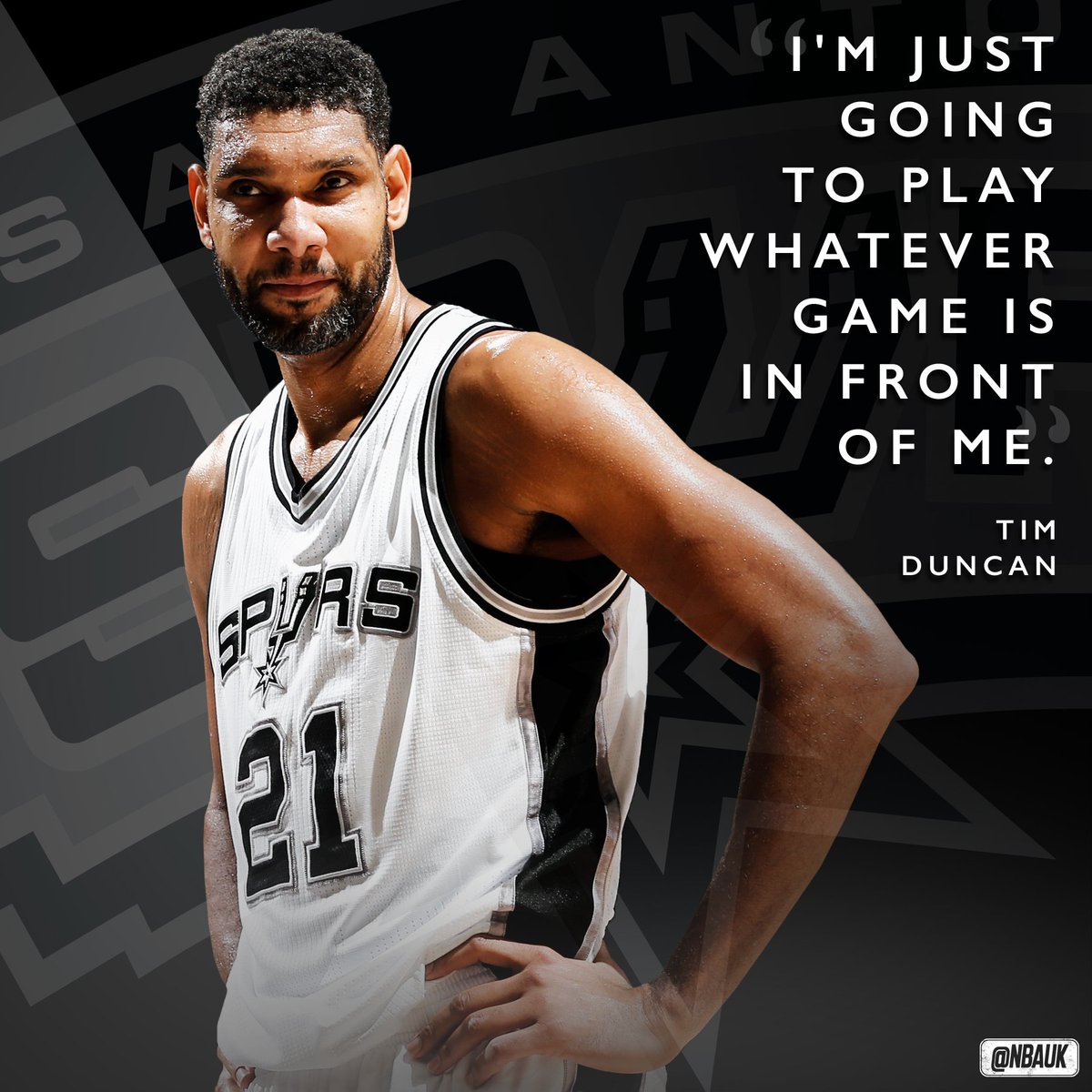 Famous Tim Duncan Quotes Even In Retirement, Tim Duncan Just Can't