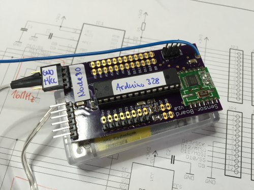 Arduino Praxis on Twitter: "Not the size of an #aaduino but still fits on a AA Battery Box # ...
