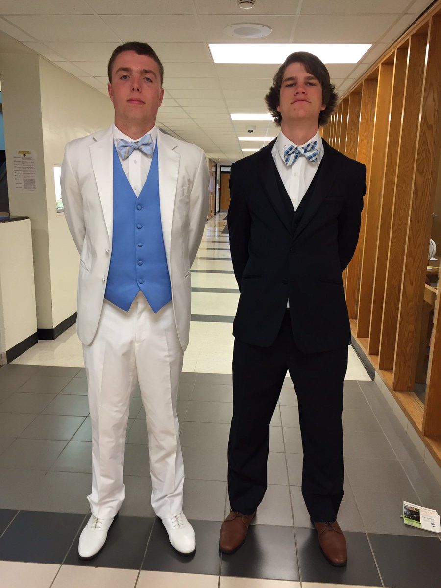 High School Boy In Prom Dress