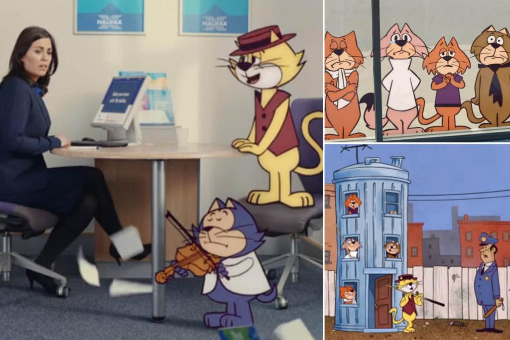 Cat: Halifax mocked for using Top Cat in new mortgage adverts