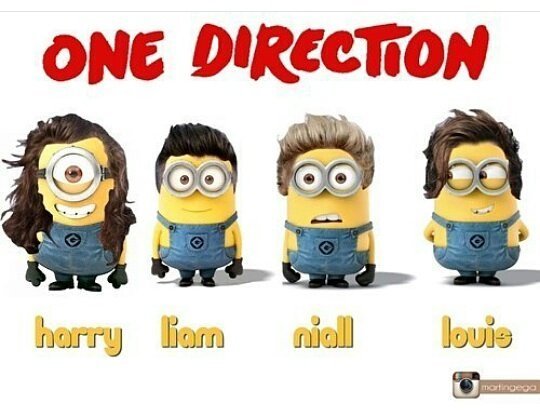One Direction Minions Harry