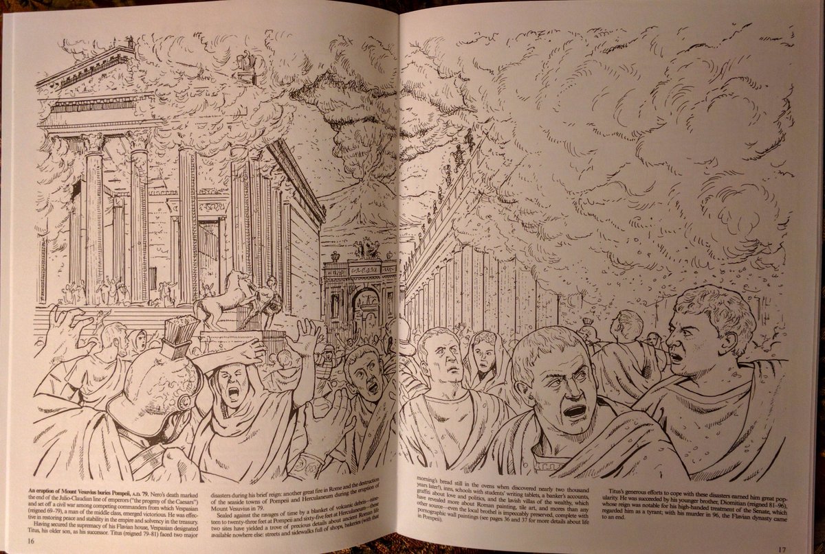 Mt Vesuvius Coloring Pages