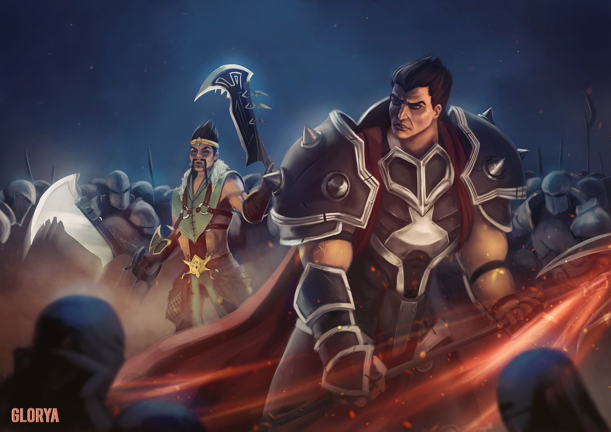 League Of Legends Darius And Draven