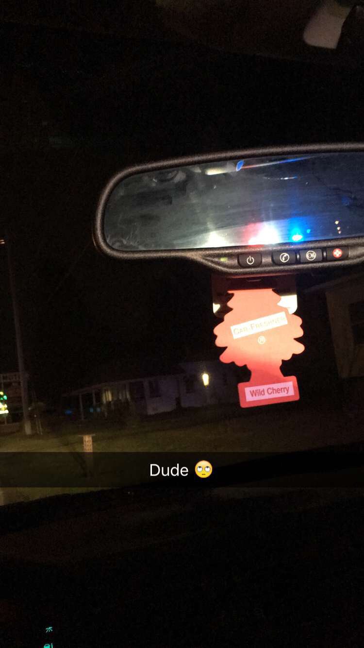 Getting Pulled Over Selfie