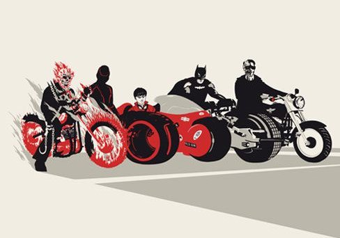 Ghost Rider Vs Batman