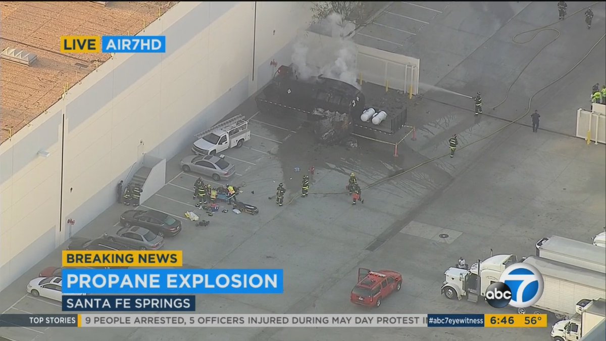 BREAKINGNEWS At least 2 hurt after propane explosion in 13500 block of ...