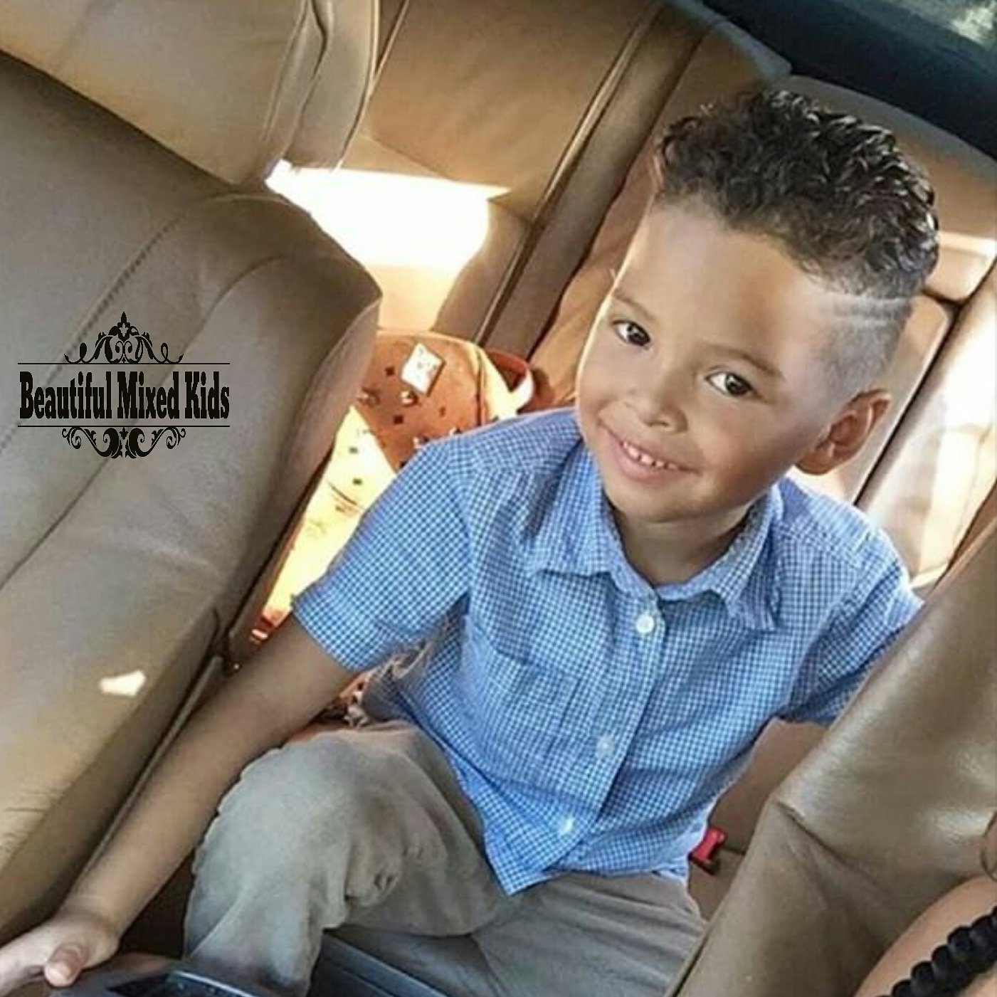 Beautiful Mixed Baby Boy