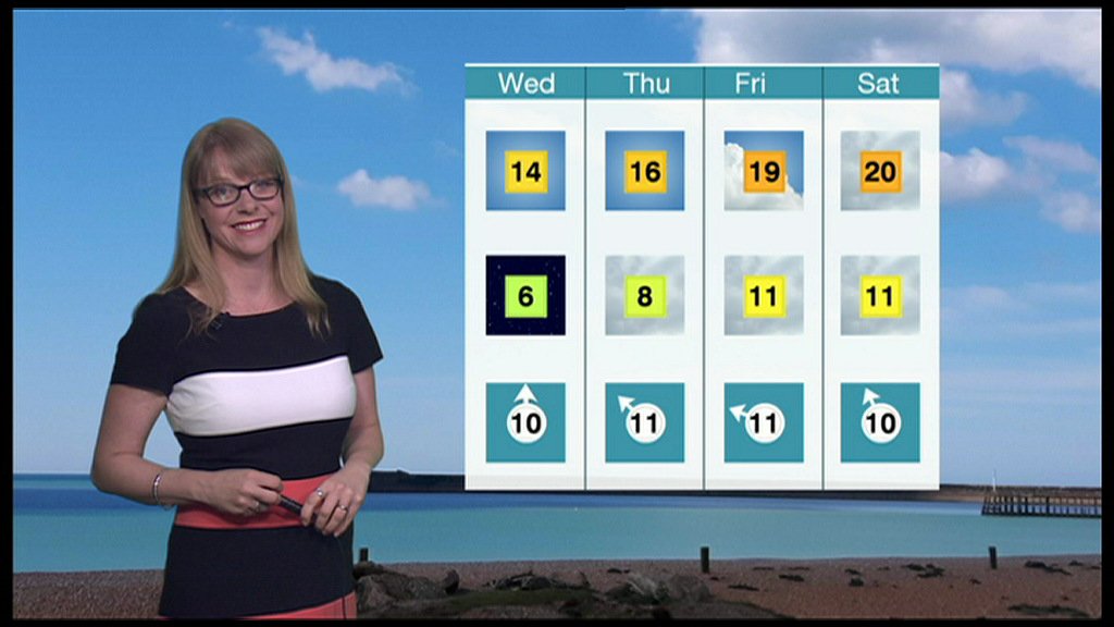 WATCH: Sunshine and warm temperatures - here's Kate Kinsella with your ...