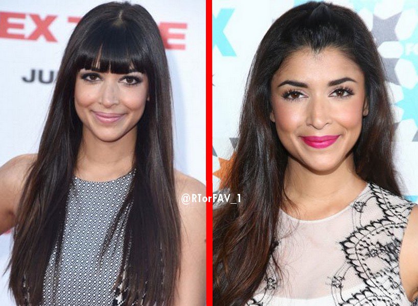 Hannah Simone Nose