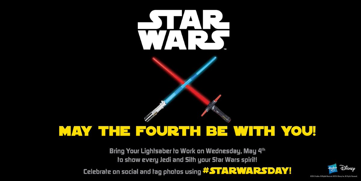 The Force, it’s calling to you. Let it in tomorrow on StarWarsDay and ... The Force, it’s calling to you. Let it in tomorrow on StarWarsDay and ...