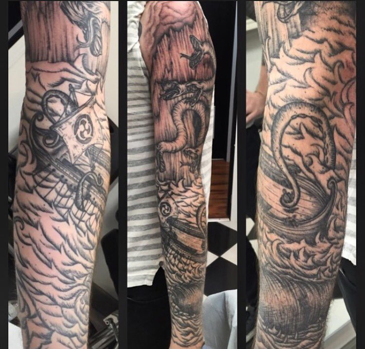 Scylla And Charybdis Tattoo