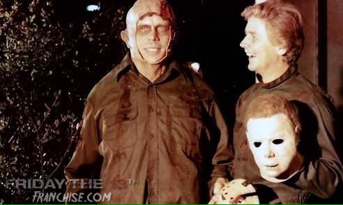 Dick Warlock on set of Friday 5 w Original Mask - General Discussion - Michael Myers forum