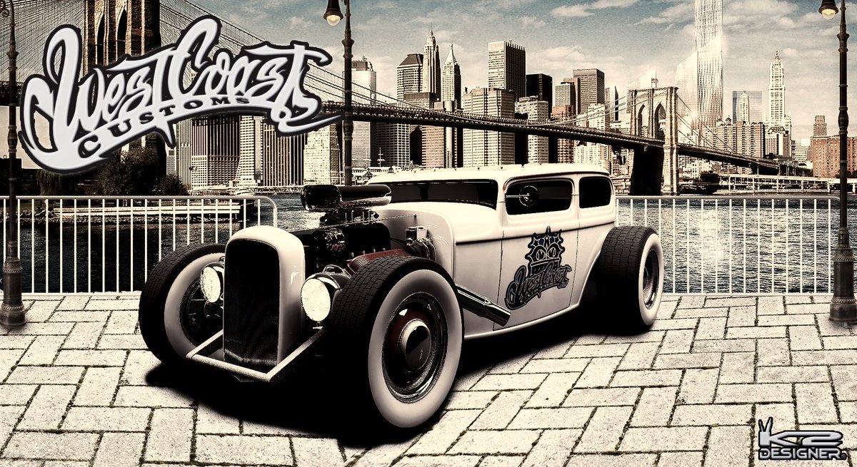 West Coast Custom Cars Wallpaper