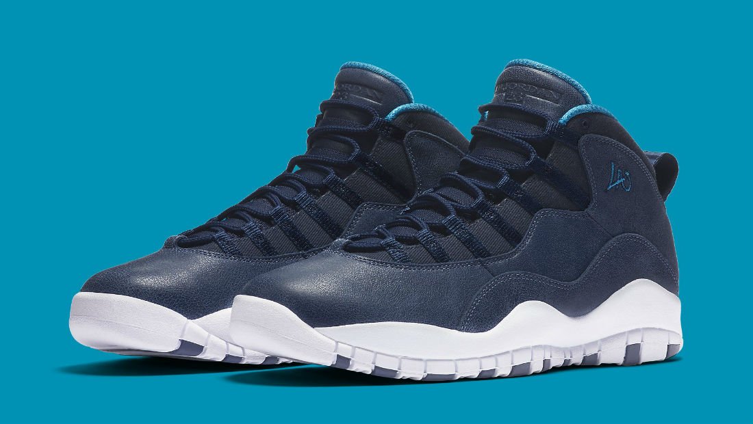 The "LA" Air Jordan 10 goes official: | SoleCollector.com | Scoopnest