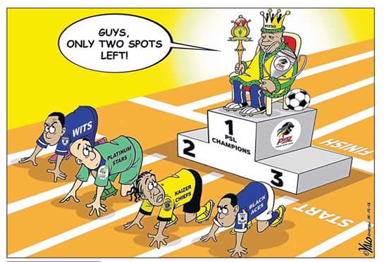 Yalo does his cartoon thing again! Oh, and the legendary Pitso has the ...