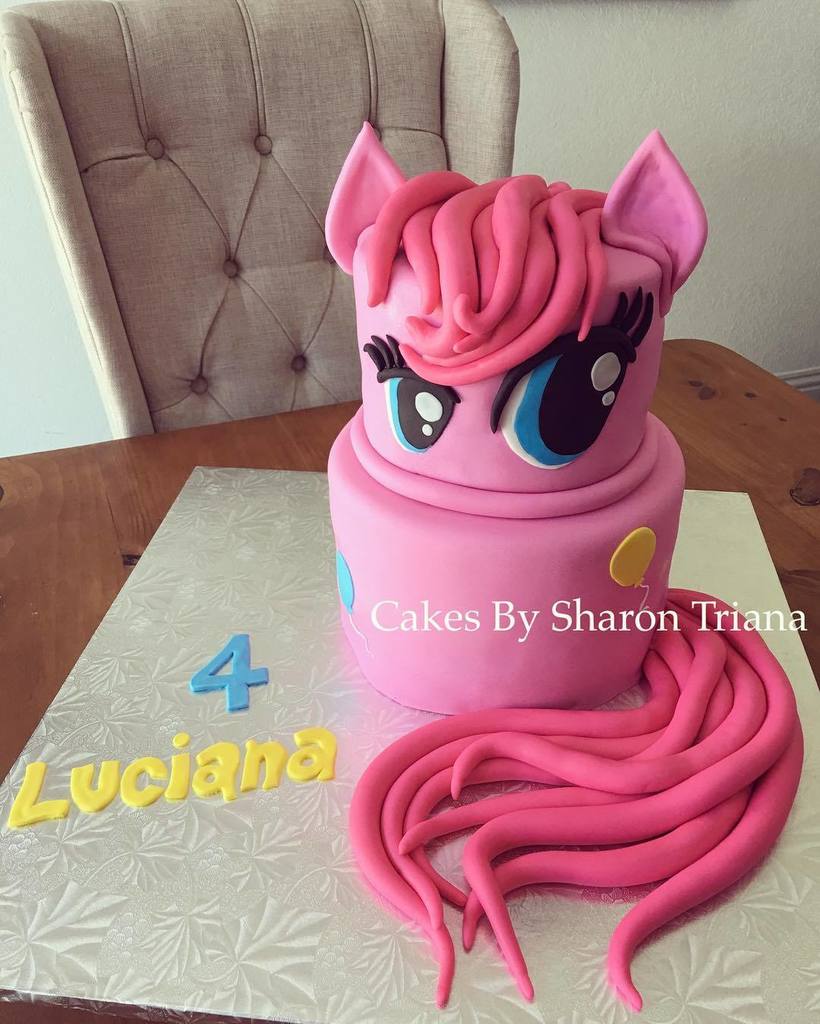 Pinkie Pie Birthday Cake