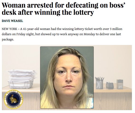 A Fake Story About A Woman Pooping On Her Boss’s Desk Went Crazy Viral ...
