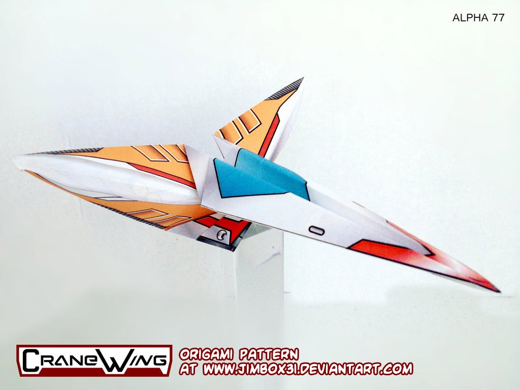 3+Free Arwing Papercraft - Kaydensz
